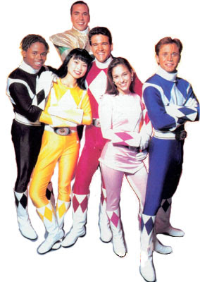COLOR RANGERS: "COLOR RANGERS" Color Coding Race in TV’s Mighty Morphin ...